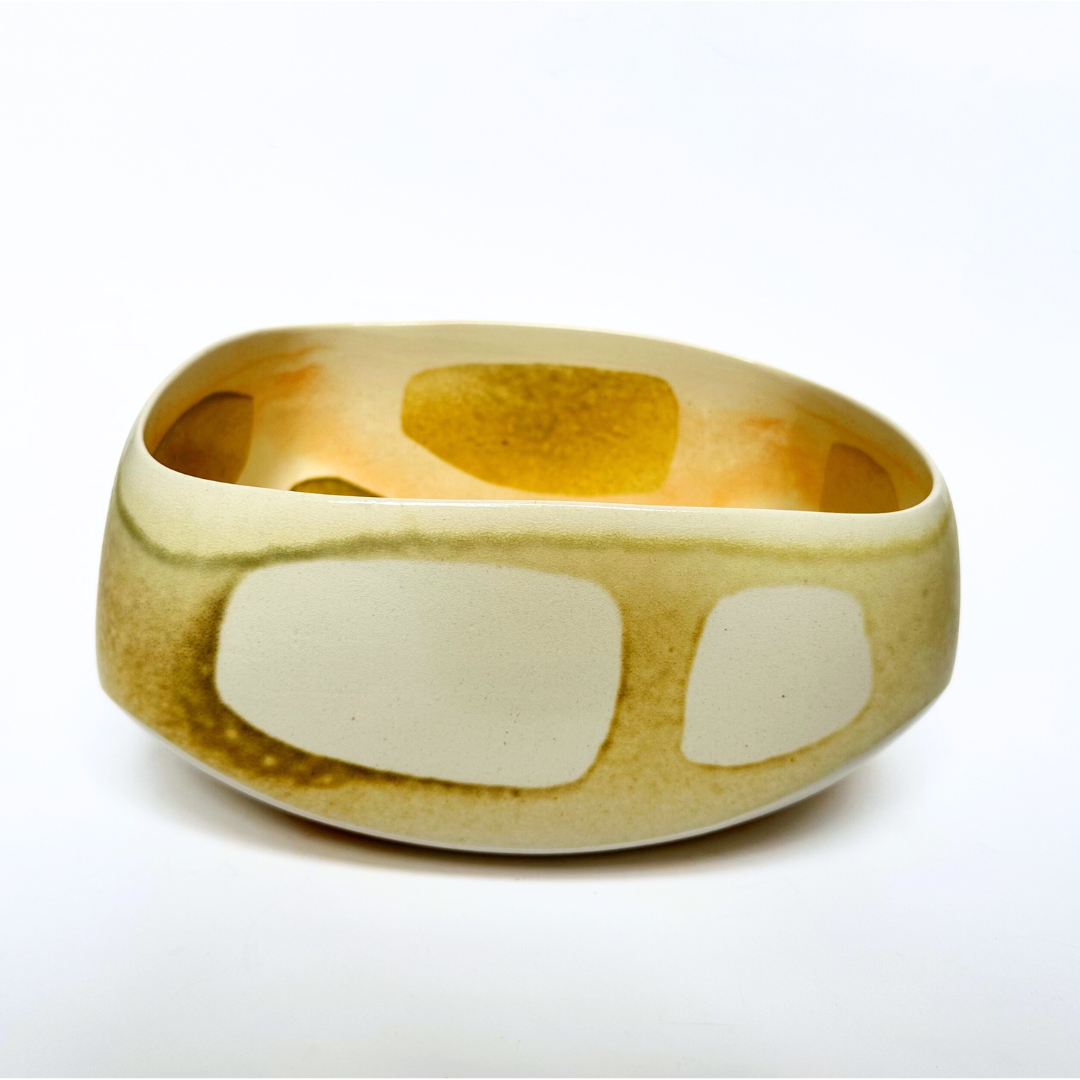 Vintage Mid-Century Ceramic Bowl – Organic Shape and Artistic Design ...